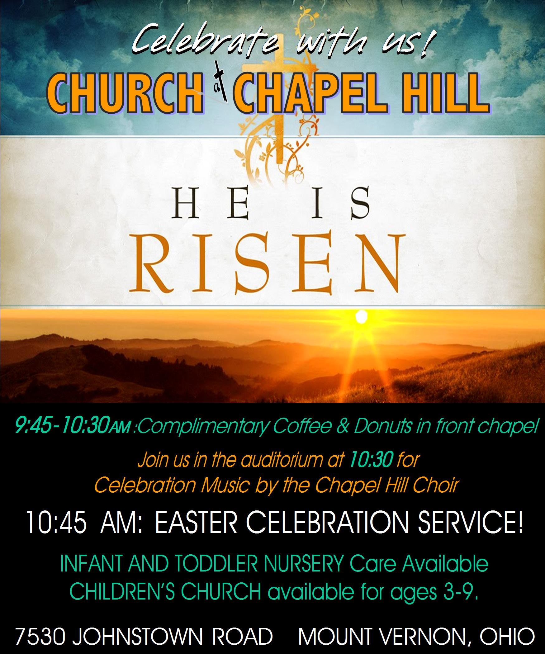 EASTER AD FOR CHURCH WEBSITE – CHURCH AT CHAPEL HILL